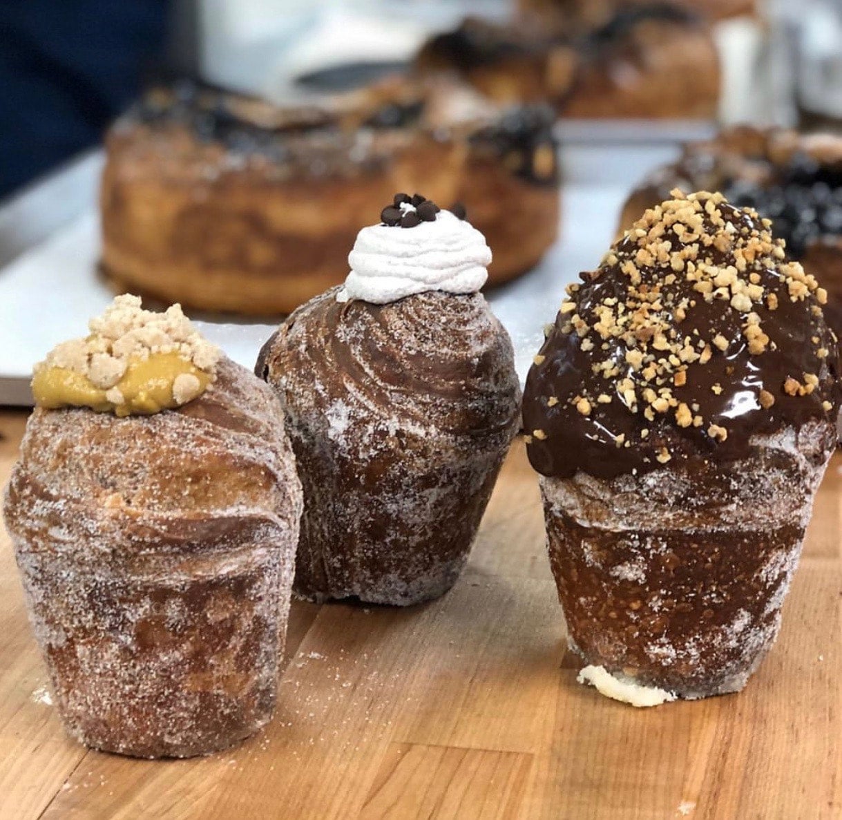 Churro Cruffin | Deb's Artisan Bakehouse